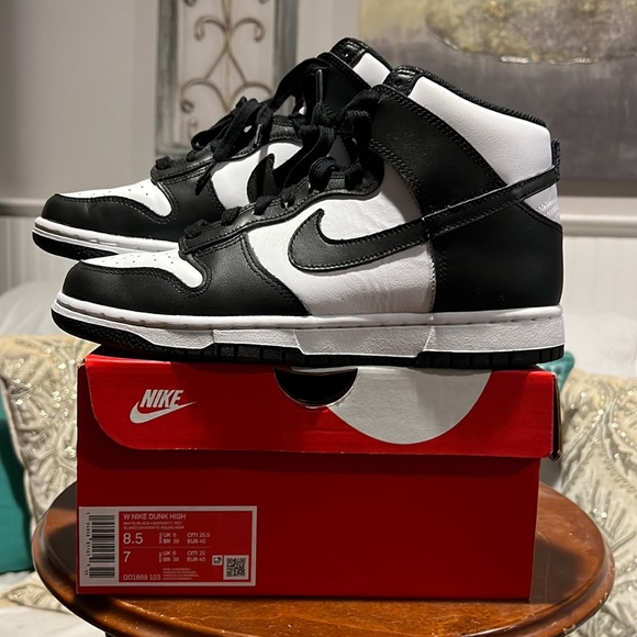 Nike | Shoes | Nike Panda Dunk High | Poshmark